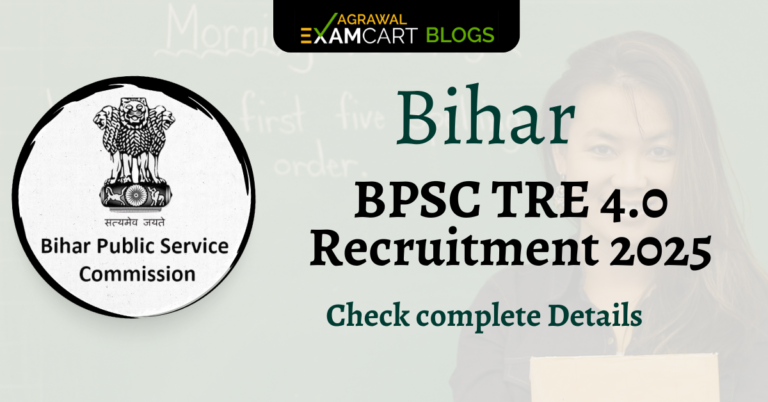 BPSC TRE 4.0 Notification 2025 for 27910 Vacancies, Exam Date