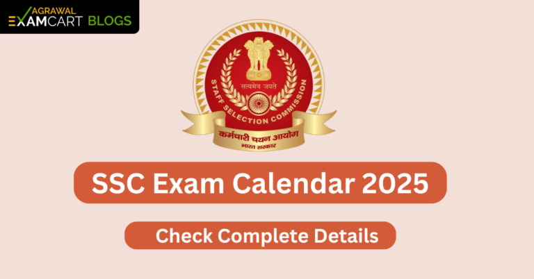 SSC Exam Calendar 2025 2026 (Out) for All SSC Exams 2025