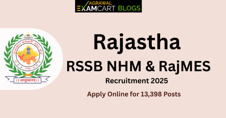 Rajasthan RSSB NHM & RajMES Recruitment 2025 Apply Now
